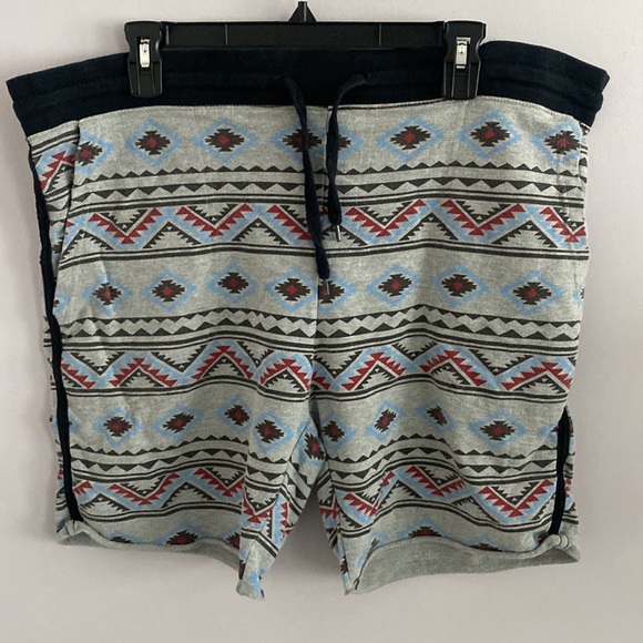 Blue Gear | Shorts | Custom Patterned Shorts Large | Poshmark